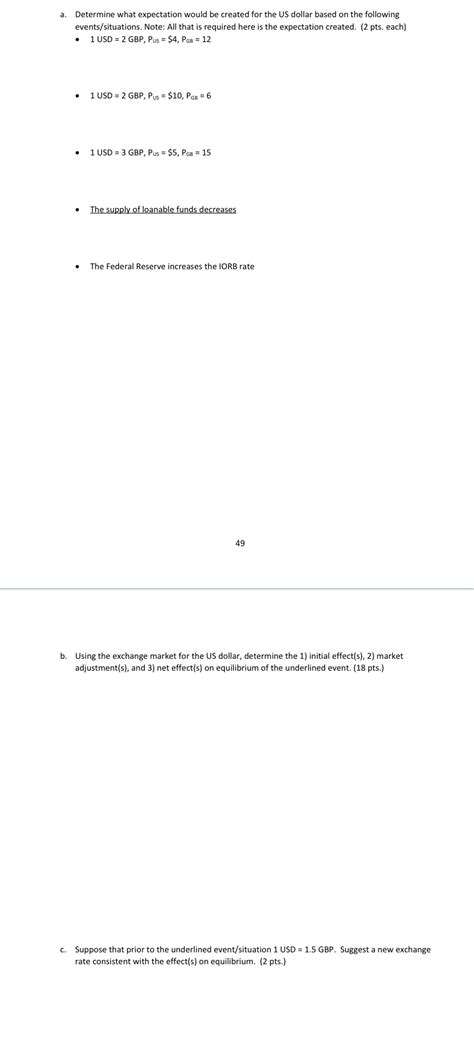 Solved A ﻿determine What Expectation Would Be Created For