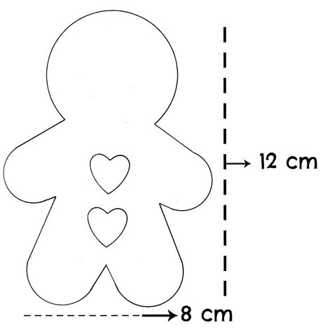 Molde De Una Galleta De Jengibre