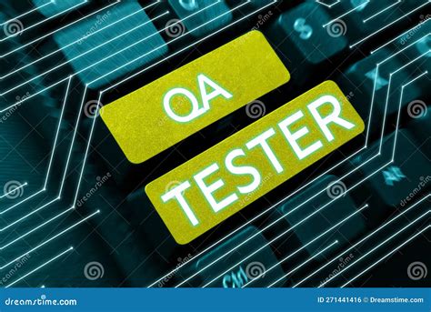 text caption presenting qa tester business overview quality assurance
