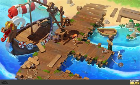 Artstation Tiny Vikings Concepts Game Concept Art Game Art Vikings