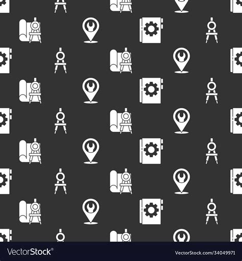 set user manual drawing compass graphing paper vector image