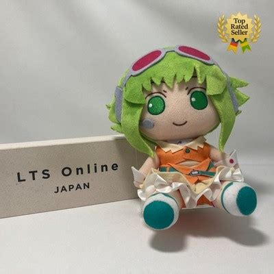 Vocaloid Gumi Megpoid Ahs Sitting Plushie Plush Doll Authentic In Stock