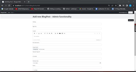 GitHub Bala Experiments Bloggie