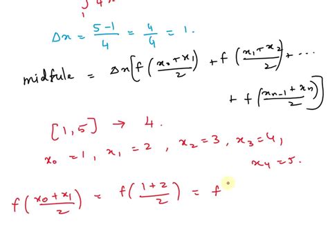 Solved A Estimate The Value Of Int 13 Xdx Using N4 Subintervals