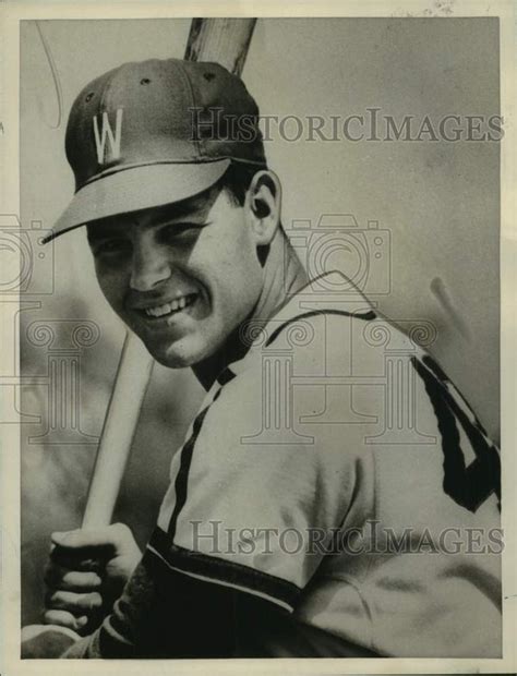 Press Photo Baseball Player Frederic Rich Reichardt Is Ready To Bat