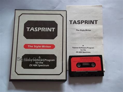 Sinclair Zx Spectrum Software Tasprint