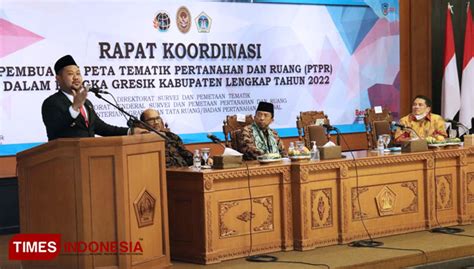 Empat Kecamatan Di Gresik Jadi Sasaran Program Ptpr Times Indonesia