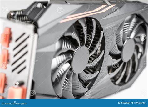 PC Gaming Video Graphic Card GPU Close Up Stock Image Image Of Gaming Capacitor