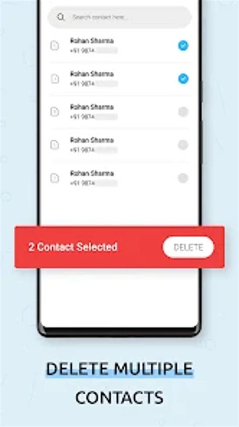 Delete Multi Contacts Merge For Android Download