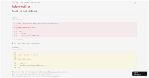 List Codesandbox