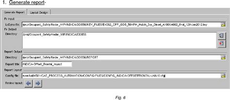 Figure 1 From Cae Process Automation Crash Simulation Semantic Scholar