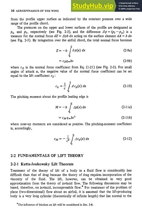 Aerodynamics Of The Airplane Pdf