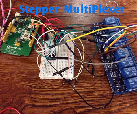 Stepper Multiplexer 3 Steps Instructables