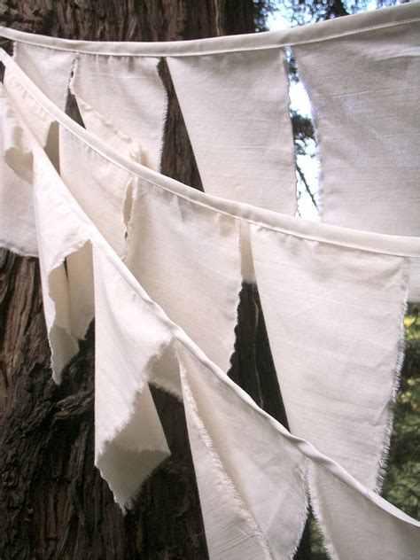 Prayer Flag Bunting 10 Strands Of Natural Cotton Flags Ready Etsy