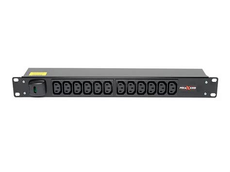 KWB IEC HCLICK A PDUeXpert U Horizontal C IEC Lockable PDU With Commando Plug KVM