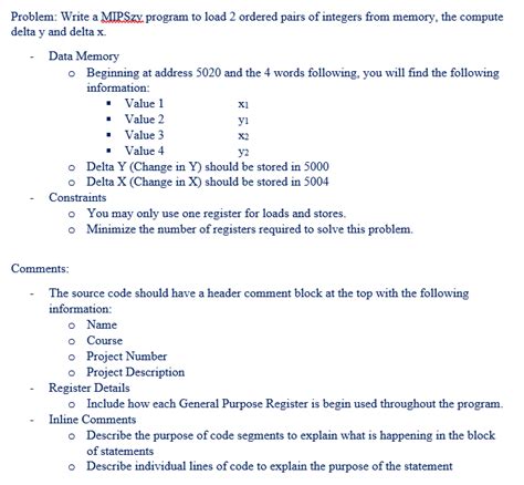 Solved Problem Write A Mipszx Program To Load 2 Ordered