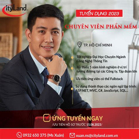 thanh xuân daisy on linkedin hiring citylandgroup