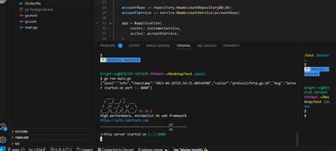 รับทำ Backend ด้วย Golang