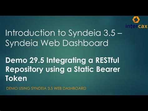 Demo 295 Integrating Restful Repositories With Static Bearer Auth Jim Wickens