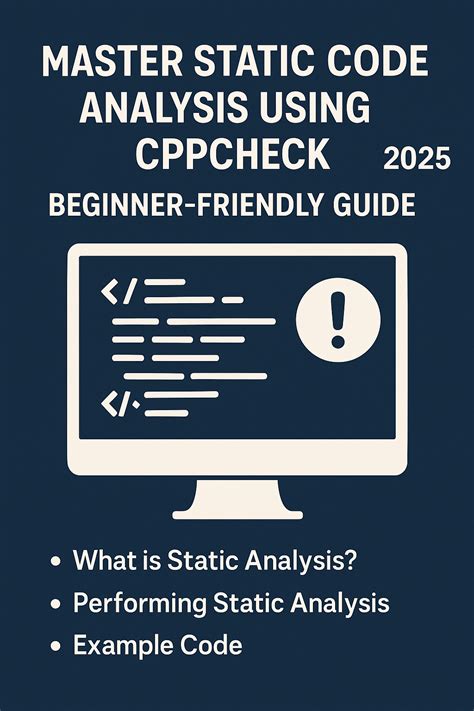 Master Static Code Analysis Using Cppcheck Beginner Friendly Guide 2025