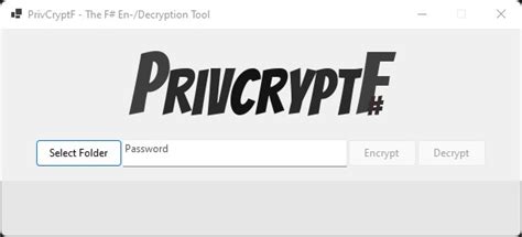 GitHub Ferryry PrivCryptF Simple AES Encryption And Decryption Tool In F With An Easy To Use
