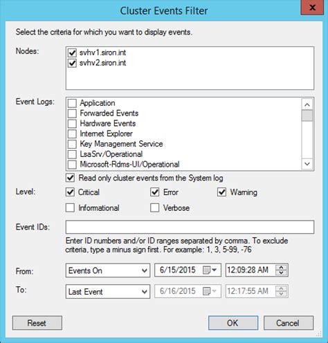 Working With Failover Cluster Nodes And Storage Appunti Dalla Rete Notes From Internet