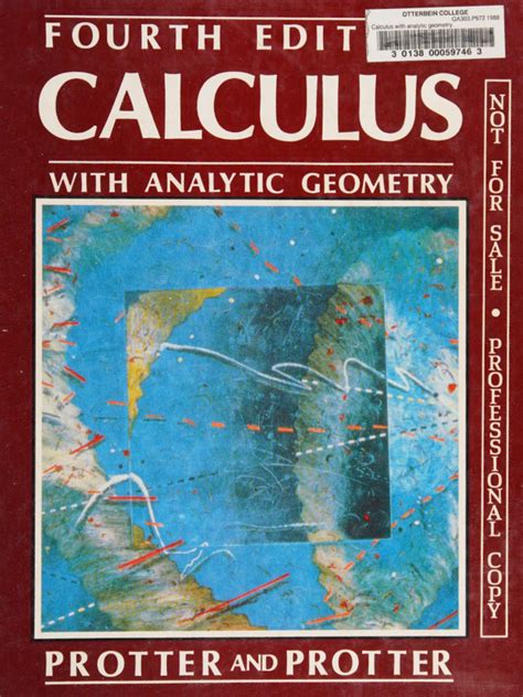 Calculus With Analytic Geometry Pdf
