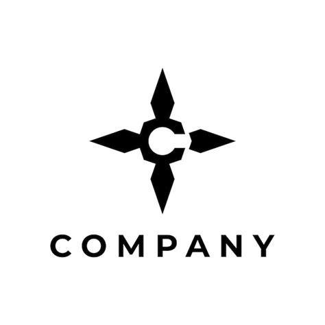 Premium Vector Letter C Compass Logo Design