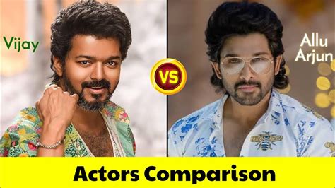 Vijay vs Allu Arjun | Allu Arjun vs Vijay | Vijay | Allu Arjun ...