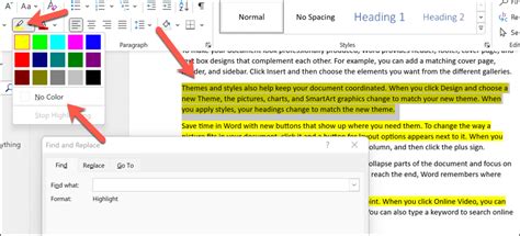 How To Highlight And Remove Highlights In Word Documents