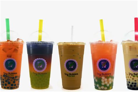 Tiny Bubbles Tea Bar Delivery Menu Order Online 21 W Park Square