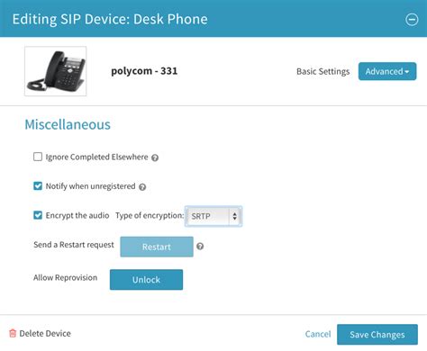 VoIP Encryption Feature Cisco Polycom And Yealink SRTP