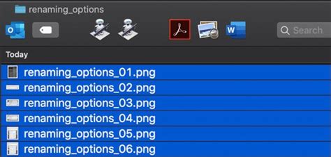 Macos Finder Renaming Tips