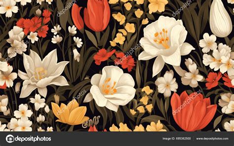 Seamless Patterns Vector Modern Textile Stock Vector By ©feepic 685362500