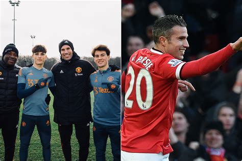 Photo Robin Van Persie Spotted At Carrington After Erik Ten Hag Invite