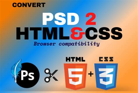 Convert Your Psd Design To Html And Css By Shahzad Fiverr