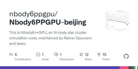 Github Nbody6ppgpunbody6ppgpu Beijing This Is Nbody6gpu An N Body Star Cluster Simulation