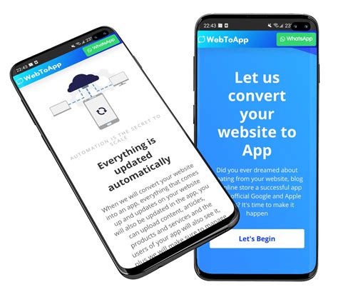 Convert Website To Application WTP Club