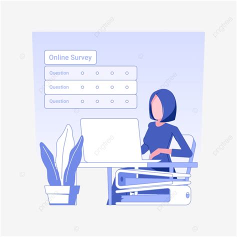 Online Survey Isolated Concept Vector Illustration Area Concept