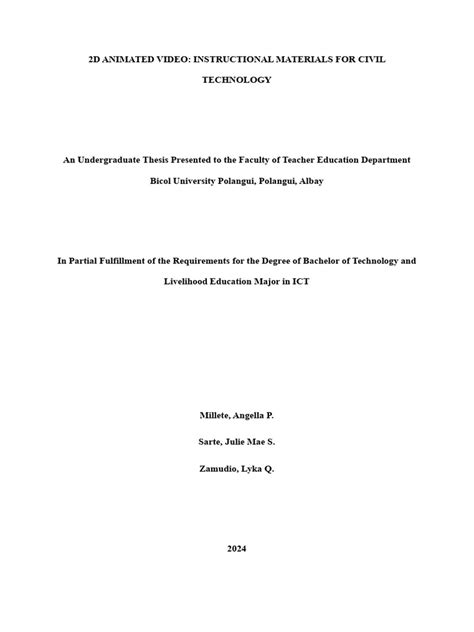 Final Thesis Output A Download Free Pdf Usability Learning