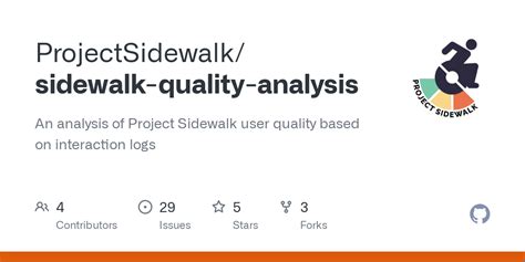 github projectsidewalk sidewalk quality analysis an analysis of