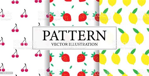 원활한 패턴의 세트 다양한 사실적으로 잘 익은 과일 벡터 건강한 식생활에 대한 스톡 벡터 아트 및 기타 이미지 건강한 식생활 검은색 과일 Istock