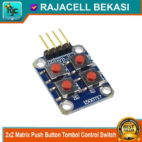Jual 2x2 Matrix Push Button Tombol Control Switch Untuk Arduino Raspberry Kota Bekasi