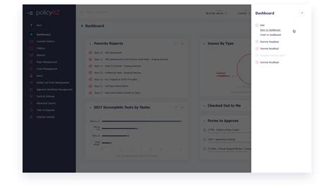Dashboard PolicyIQ Behance