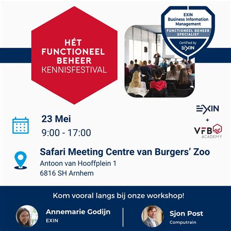 Het Functioneel Beheer Kennisfestival Exin
