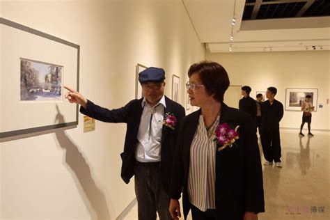 （有影片）／謝政憲水彩個展在彰化美術館開幕 62幅在地風景作品亮相 觀傳媒