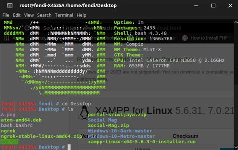 cara menginstall xampp di linux mint maulana efendi