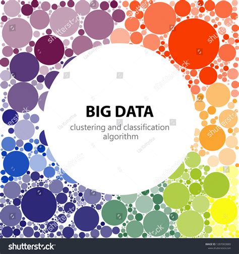 Big Data Visualization Visual Representation Recognition Stock Vector