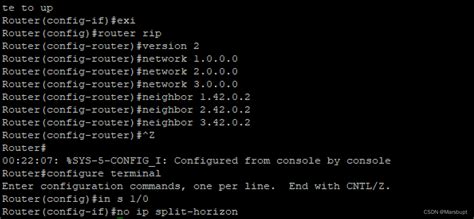 计网技术实践 rip和ospf路由协议的配置及协议流程分析 rip的工作流程 csdn博客