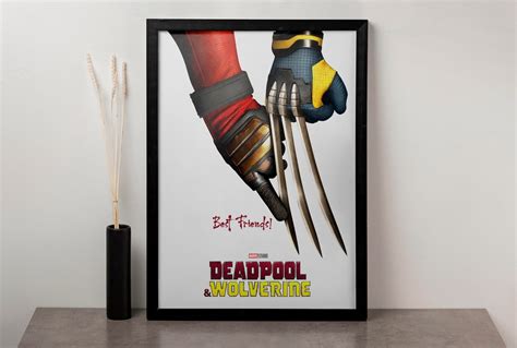 Deadpool And Wolverine Art Print Marvel Fan T Digital Download